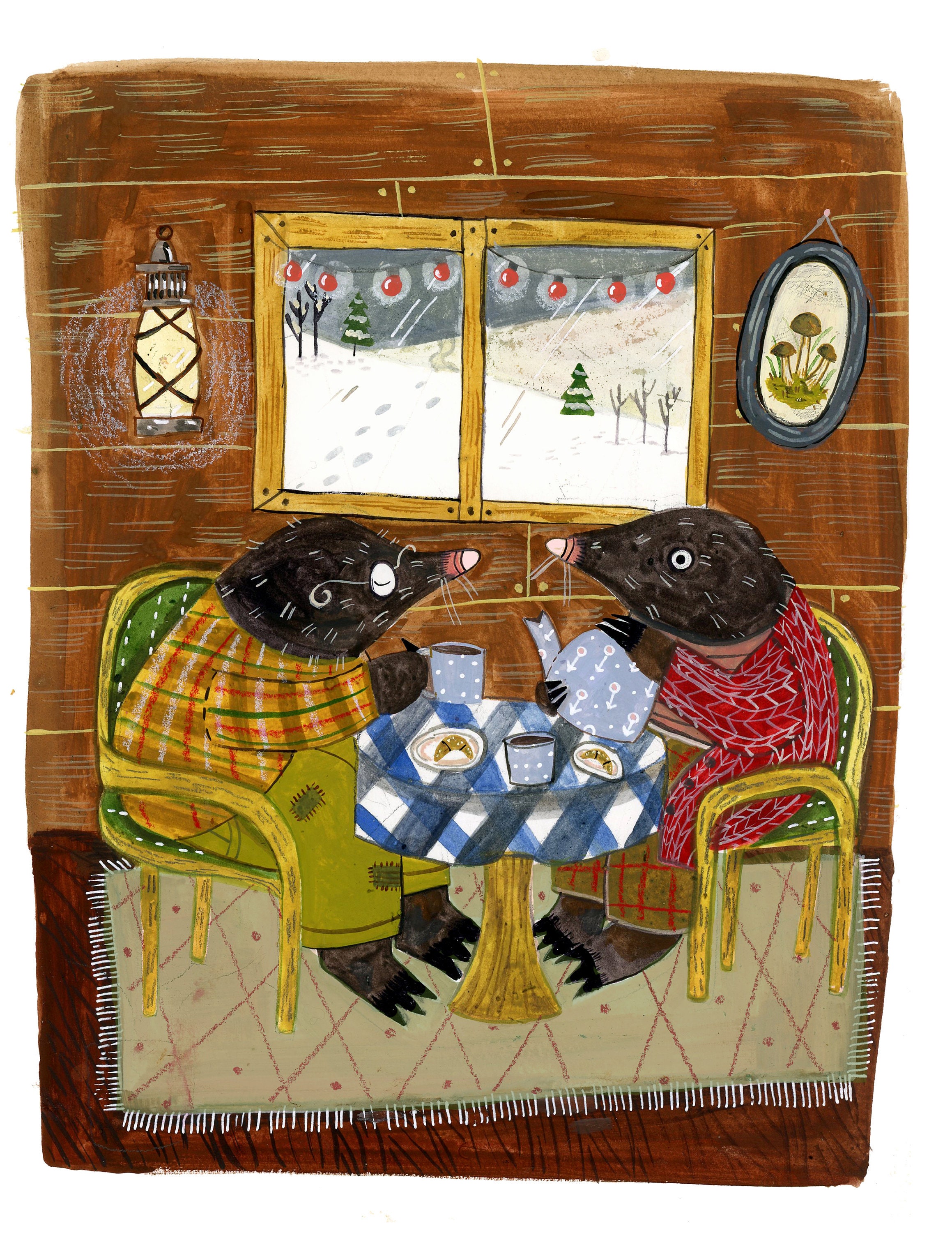 Mr. and Mr. Mole Print - Etsy