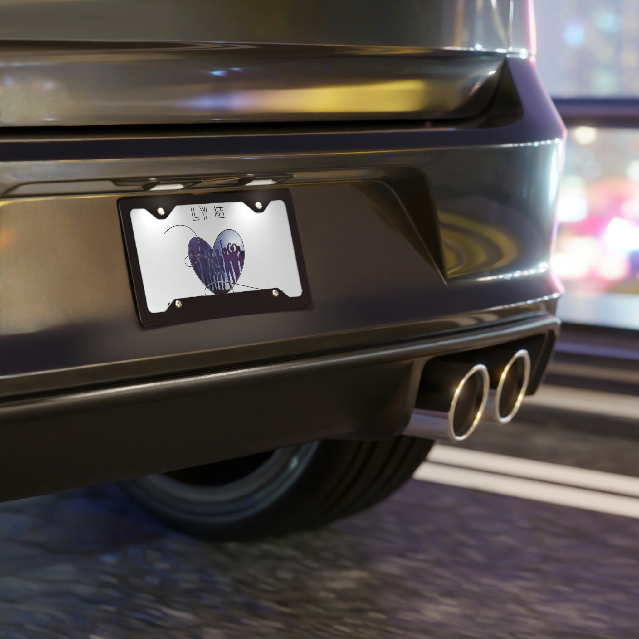 BTS Army LYS Vanity Plate - Etsy