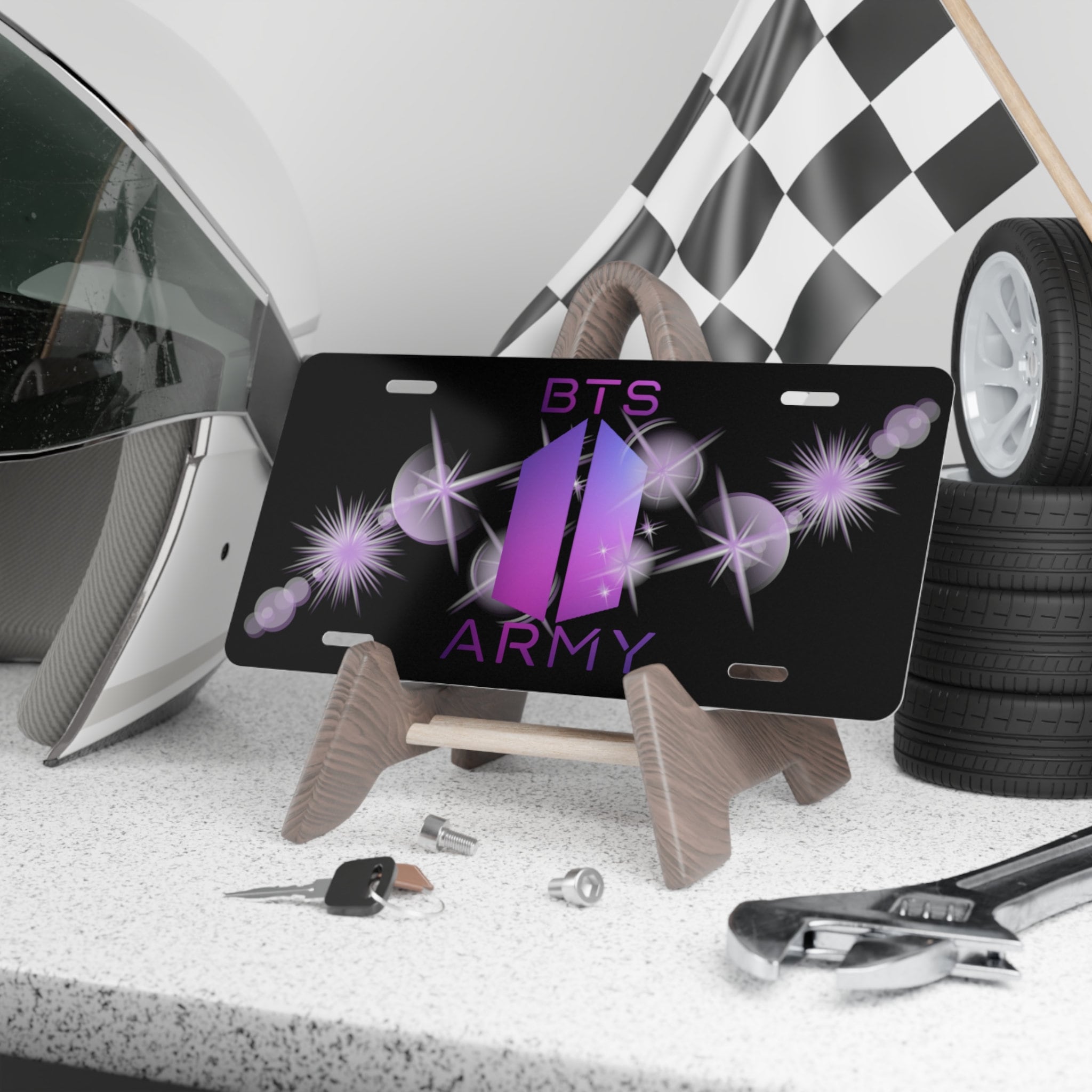 BTS Army Vanity Plate - Etsy