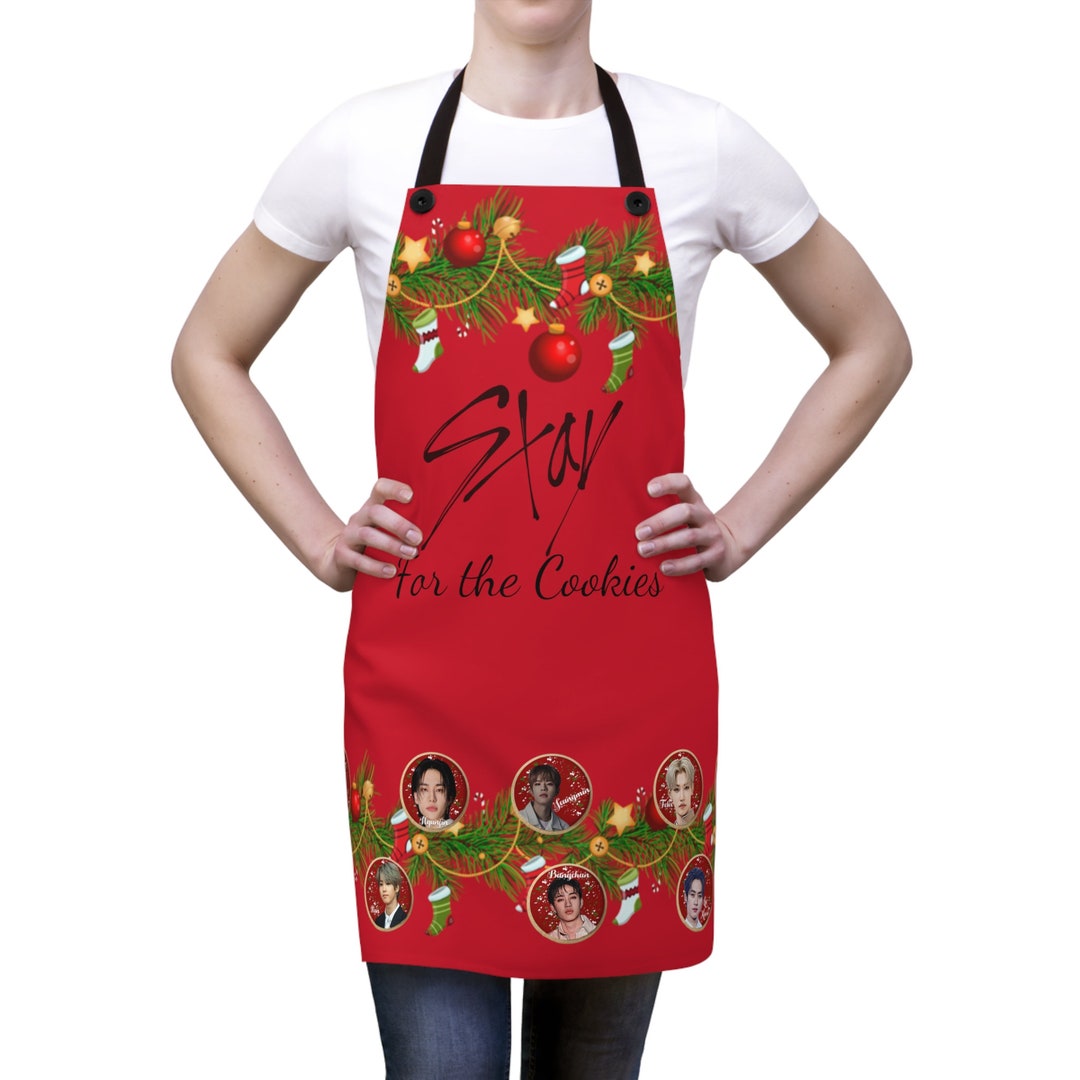 Stray Kids Stay for the Cookies Apron (AOP) - Etsy