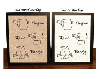 Toilet paper sign | Etsy