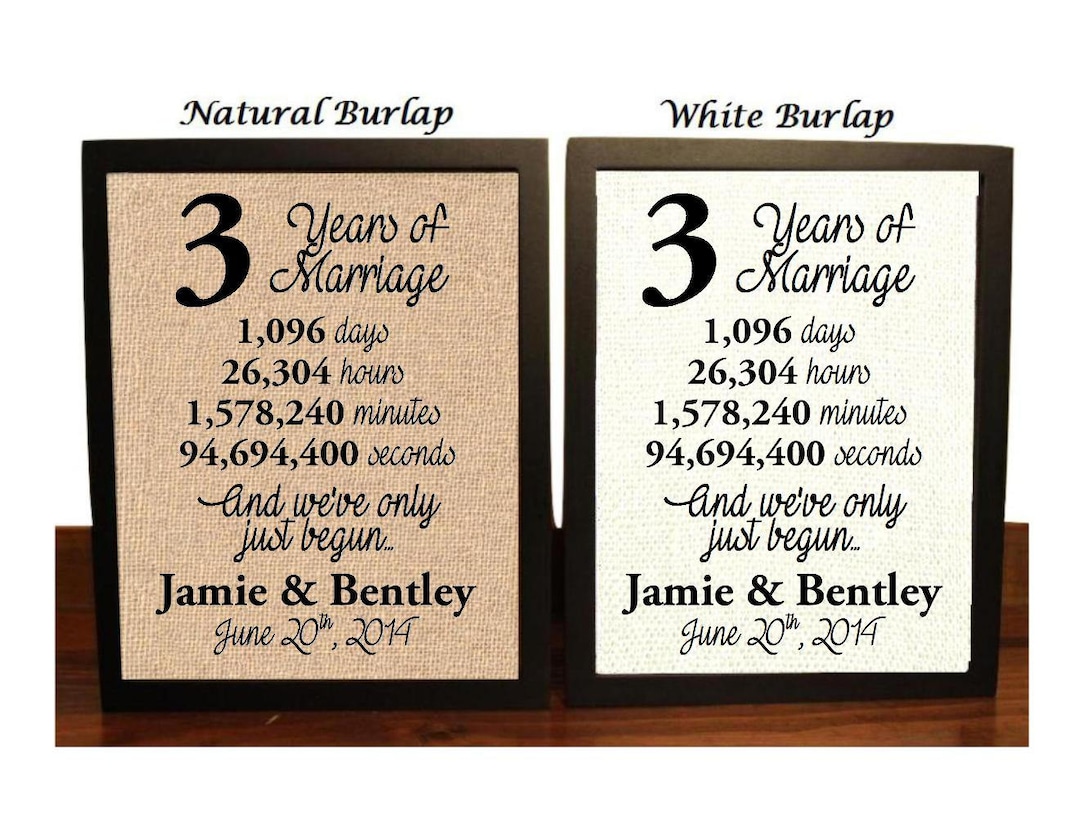 3rd Wedding Anniversary | 3 Year Wedding Anniversary | 3rd Wedding ...