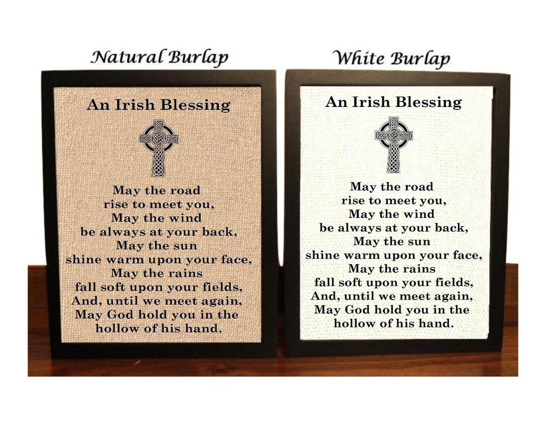 Irish Blessing | Catholic New Year Blessing | Celtic Blessing ...