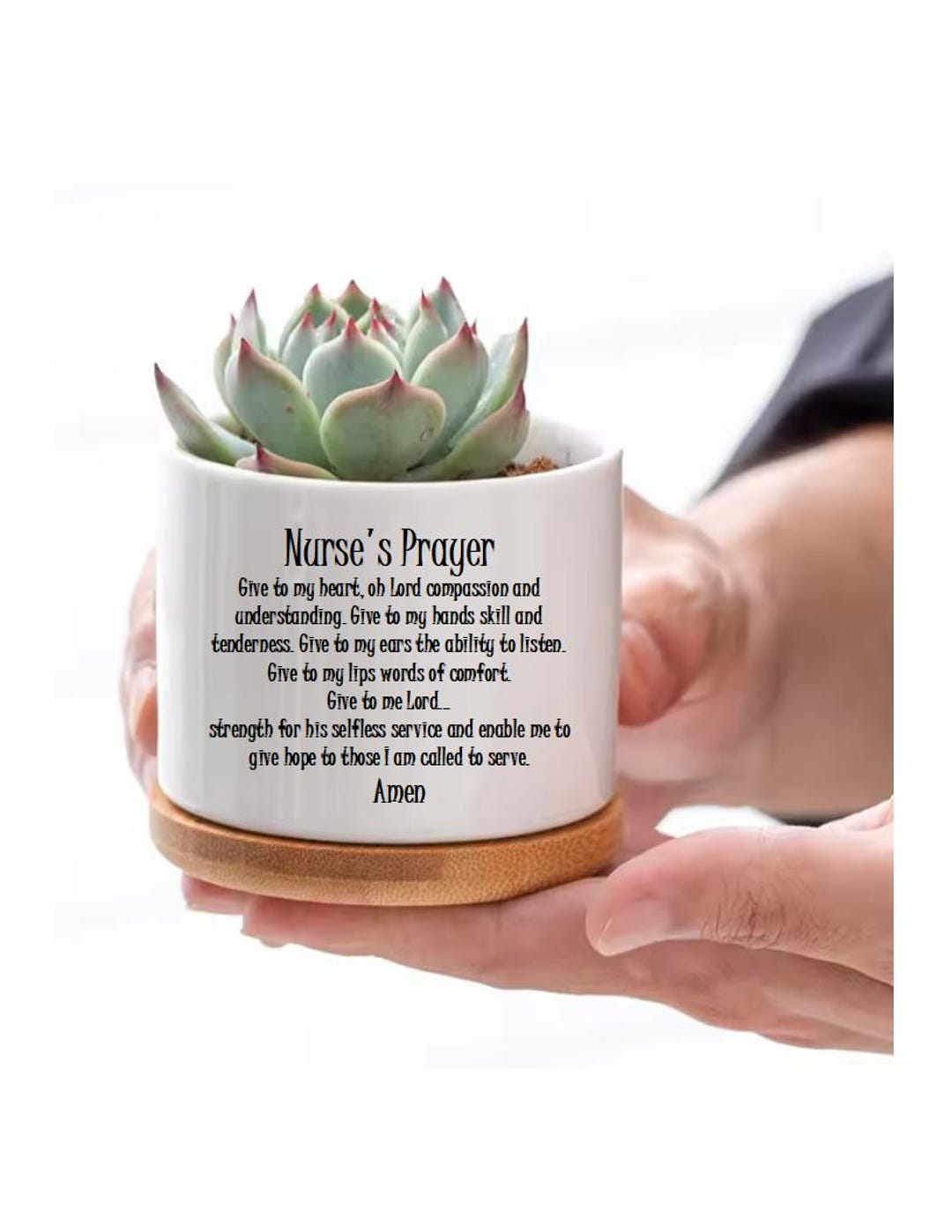 Nurse's Prayer, Gift for Nurses Week, Custom Nurse Gift, Nurse Desk ...