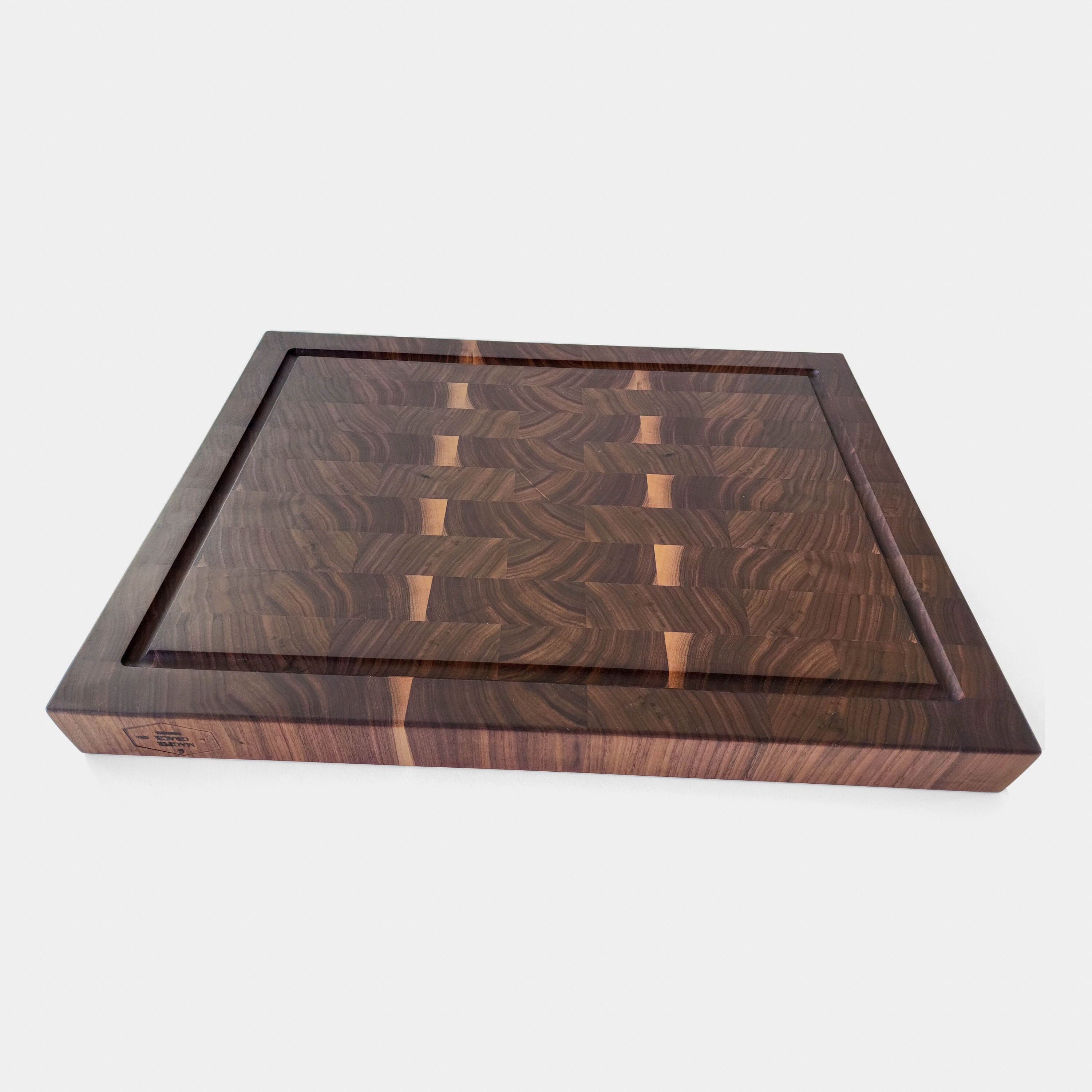 Butcher Block, Walnut End Grain Cutting Board, End Grain Butcher Block ...