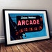 The Willows Neon Sign Arcade Salem Retro Vintage - Etsy