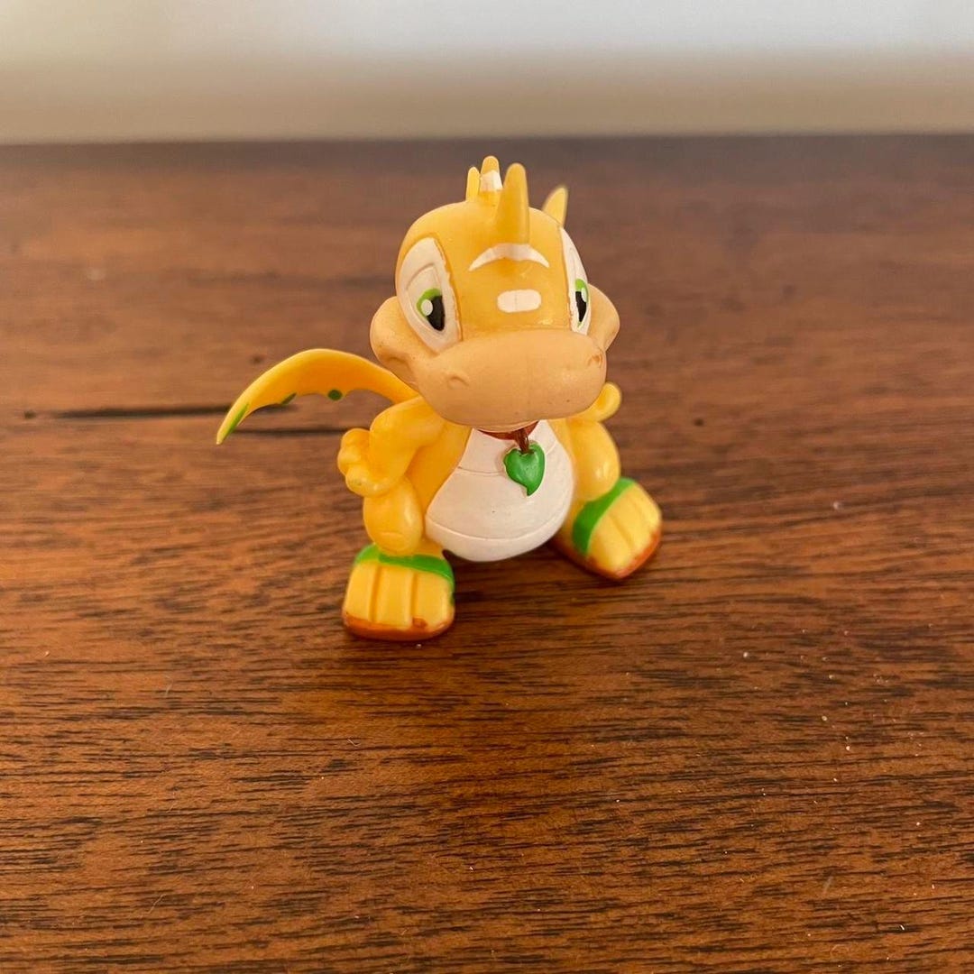 Y2k Neopets Yellow Island Scorchio Figurine 2” - Etsy