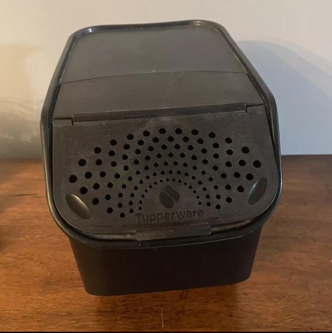 Tupperware Modular Mates Model 4322B-1 Potato Bin Smart Keeper Black - Etsy