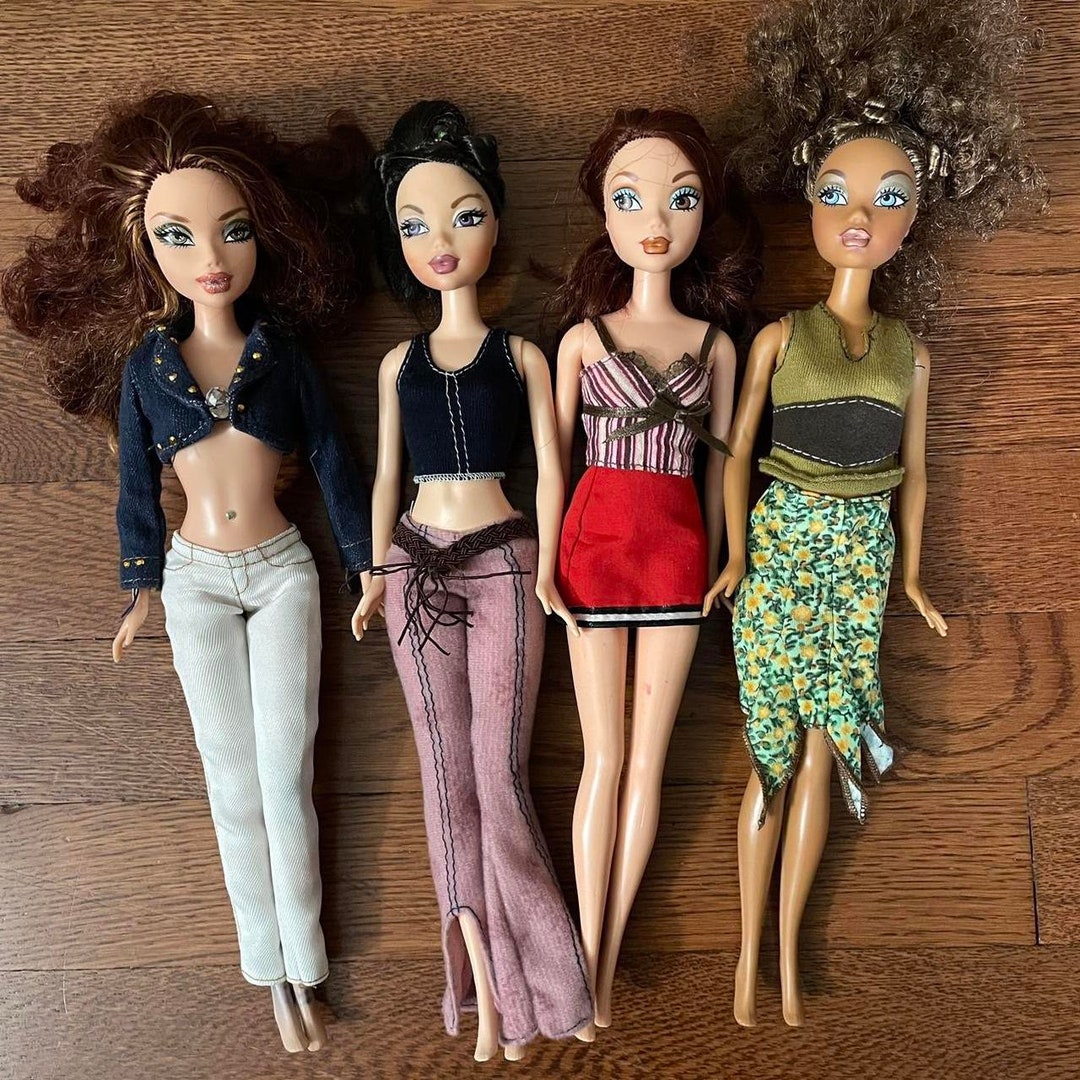Vtg My Scene Mattel Dolls Set of 4 - Etsy