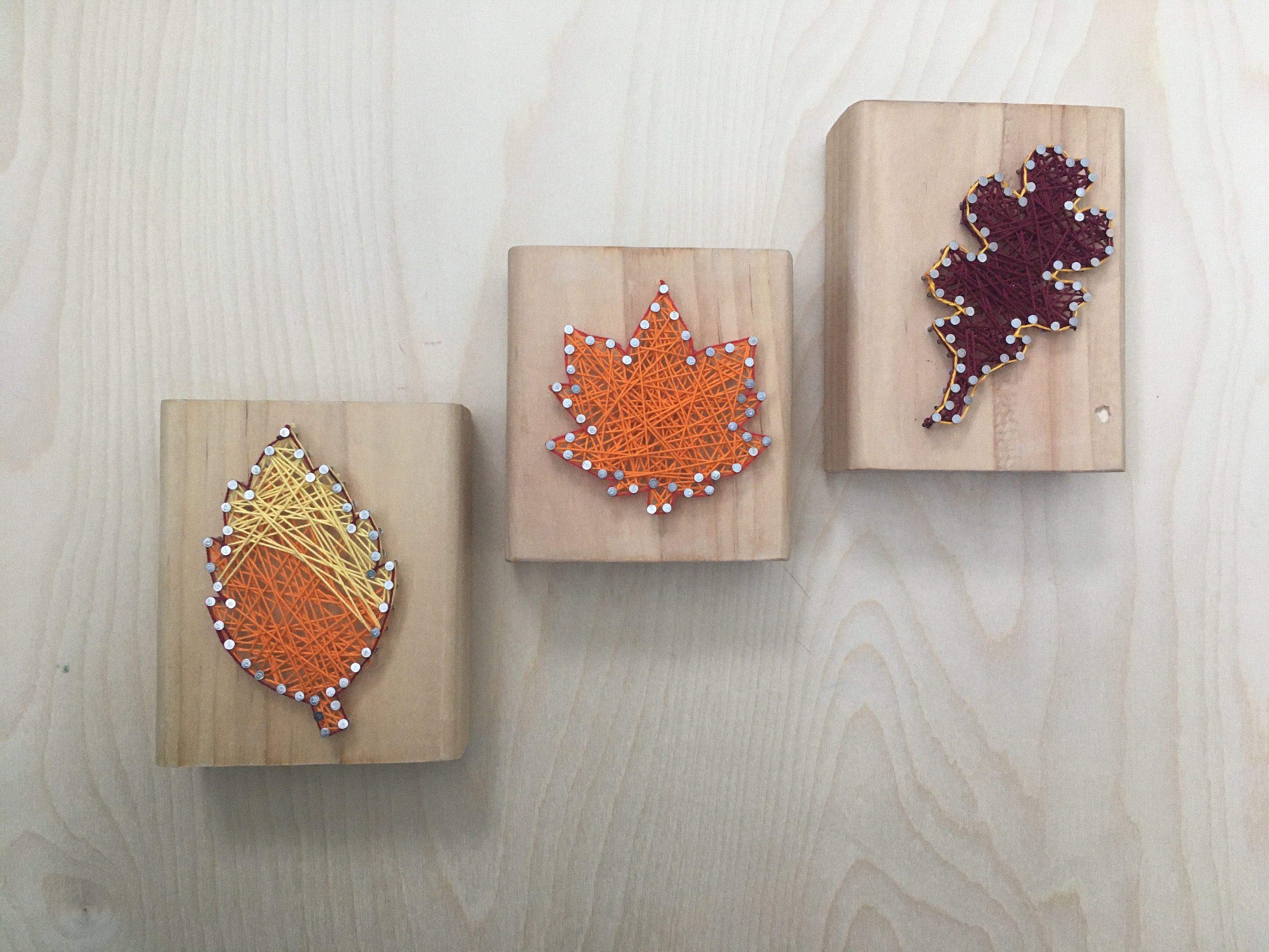 Autumn Leaves String Art - Etsy