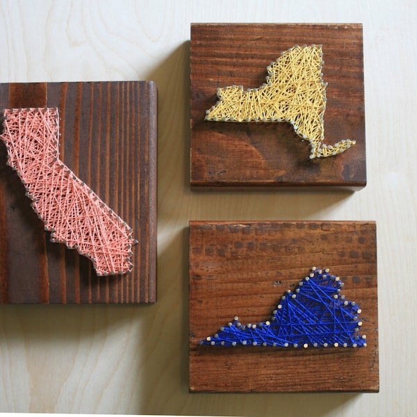 State String Art - Etsy