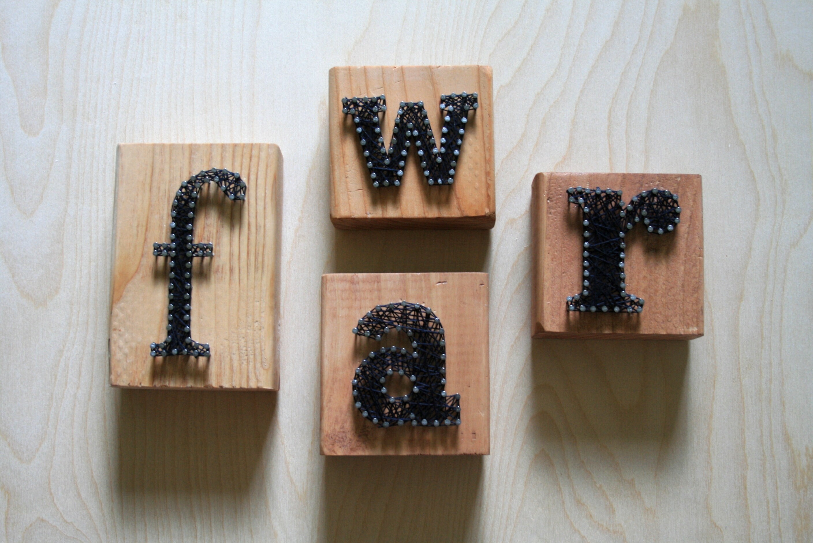 String Art Letters - Etsy