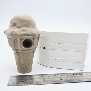 Mini Ice Cream Cone Pipe Mold Slip Casting Plaster Mold - Etsy