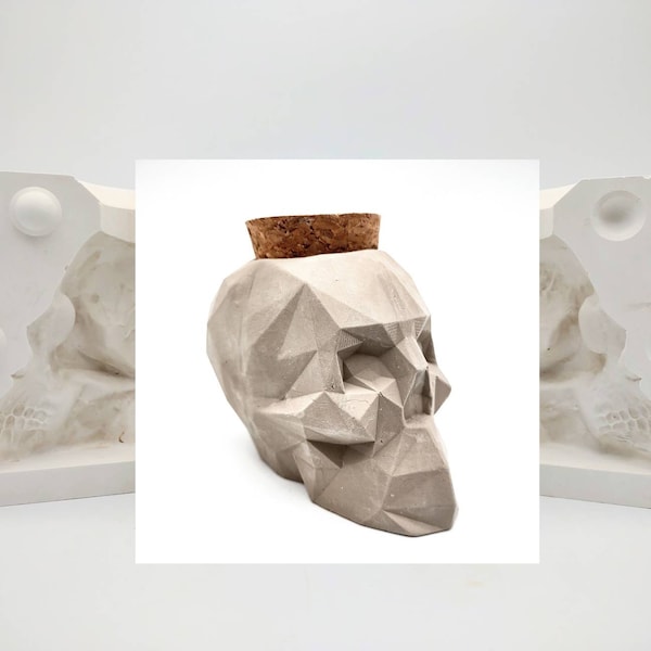 Skull Slip Mold - Etsy