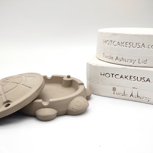 90's Retro Turtle Sandbox Ashtray Mold With Beach Equipment Mold ...