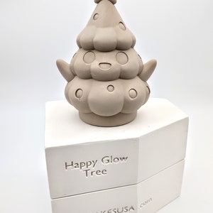 7" Happy Glow Tree Plaster Mold Ceramic Slip Casting - Etsy