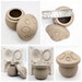 Mushroom Top Stash Jar Mold Ceramic Plaster Slip Casting Molds - Etsy