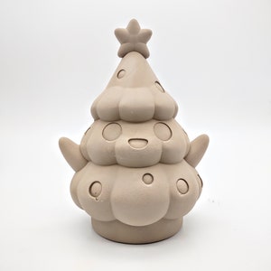 7" Happy Glow Tree Plaster Mold Ceramic Slip Casting - Etsy