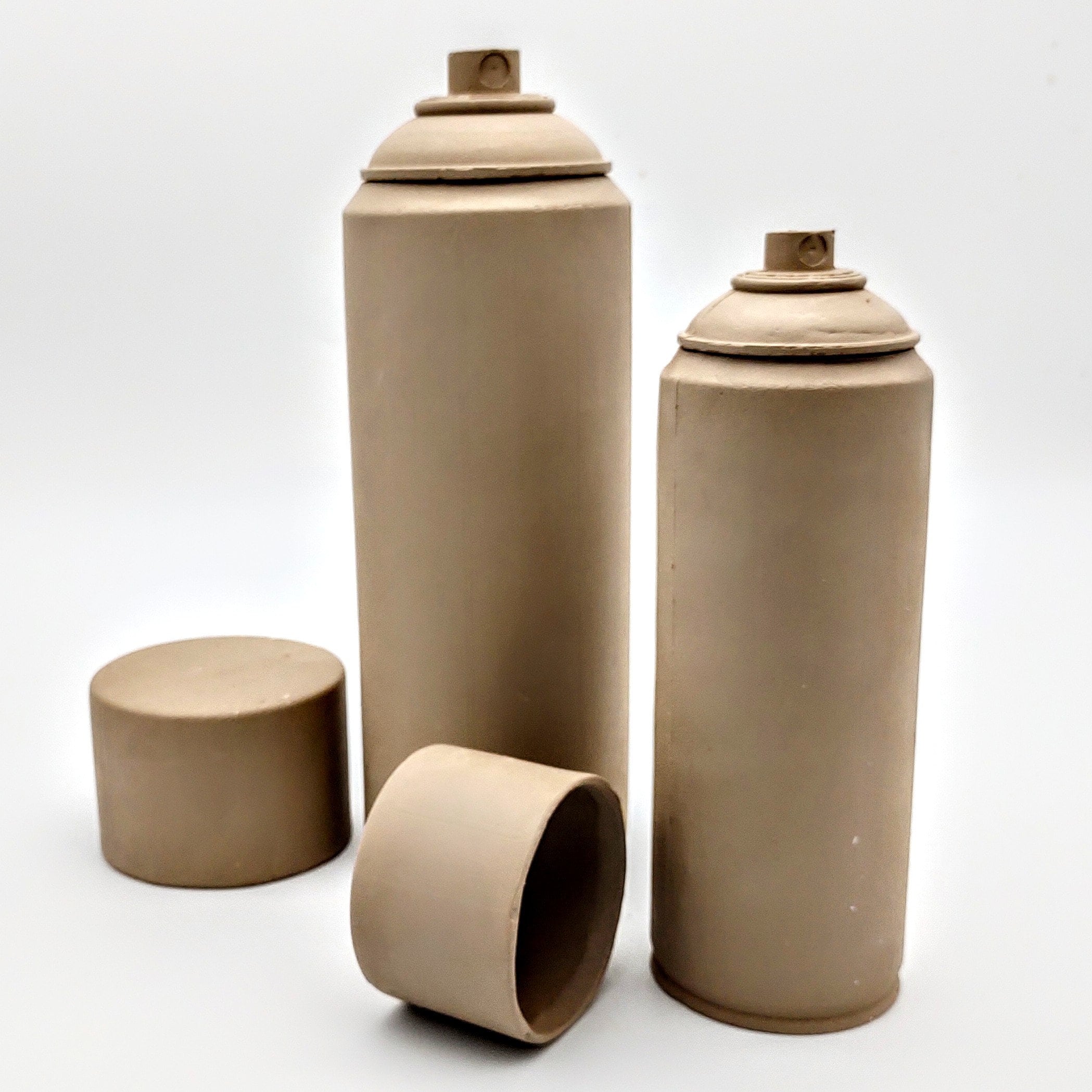 Spray Paint Cans Stash Jar Mold Ceramic Slip Casting Plaster Moulds ...