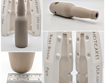 Cauldron Moon Phases Stash Jar Mold Ceramic Slip Casting Plaster Moulds - Etsy