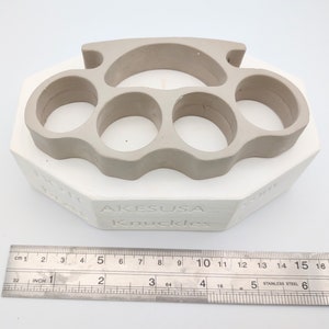Brass Knuckles Mold Plaster Ceramic Slip Casting Crafts Jewelry Decor ...