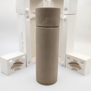 Spray Paint Cans Stash Jar Mold Ceramic Slip Casting Plaster Moulds ...