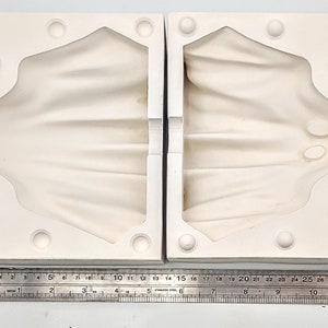 Spooky Ghost Ceramic Slip Casting Plaster Mold - Etsy