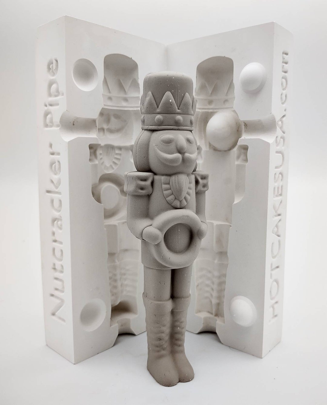 Nutcracker Pipe Ceramic Slip Casting Plaster Mold - Etsy