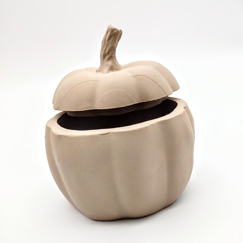 Pumpkin Stash Jar Container Ceramic Slip Casting Plaster Mold - Etsy