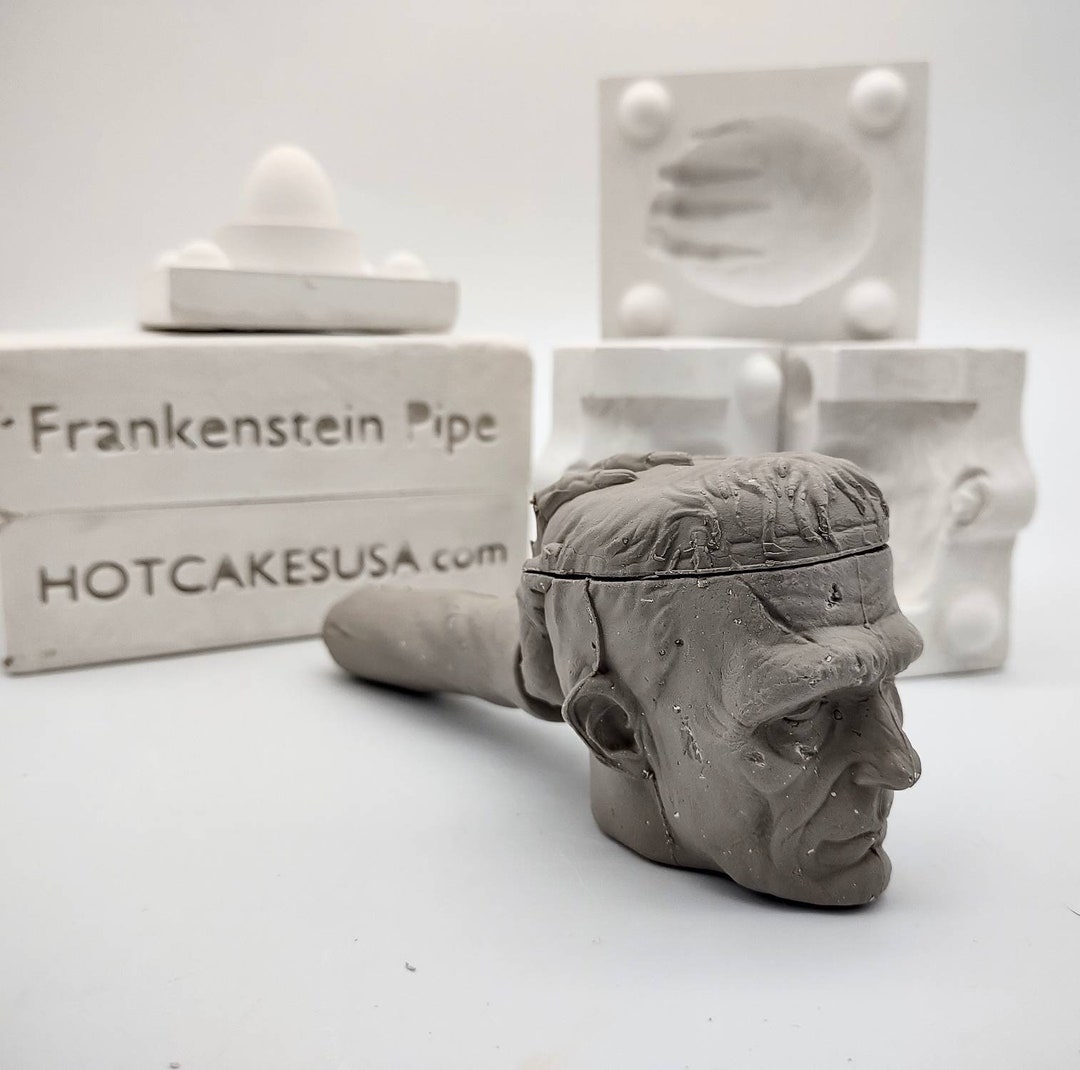 Frankenstein Pipe Mold Slip Casting Plaster Mold - Etsy