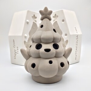 7" Happy Glow Tree Plaster Mold Ceramic Slip Casting - Etsy