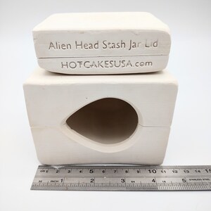Alien Stash Jar Mold Ceramic Slip Casting Plaster Mold - Etsy