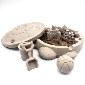 90's Retro Turtle Sandbox Ashtray Mold With Beach Equipment Mold ...