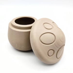 Mushroom Top Stash Jar Mold Ceramic Plaster Slip Casting Molds - Etsy