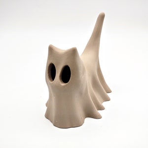 Spooky Ghost Cat Ceramic Slip Casting Plaster Mold - Etsy