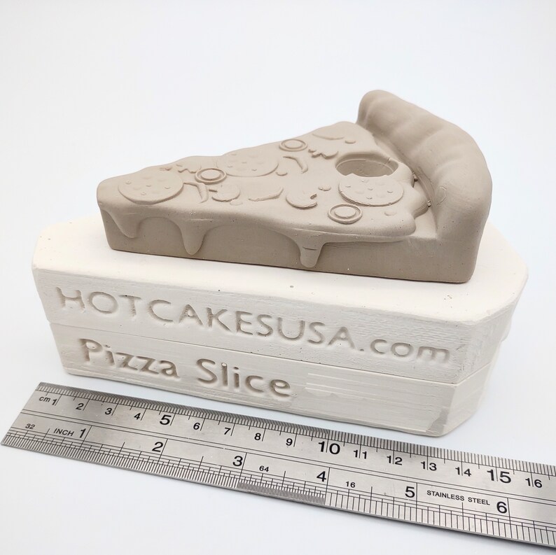 Pizza Slice Pipe Ceramic Slip Casting Plaster Mold - Etsy