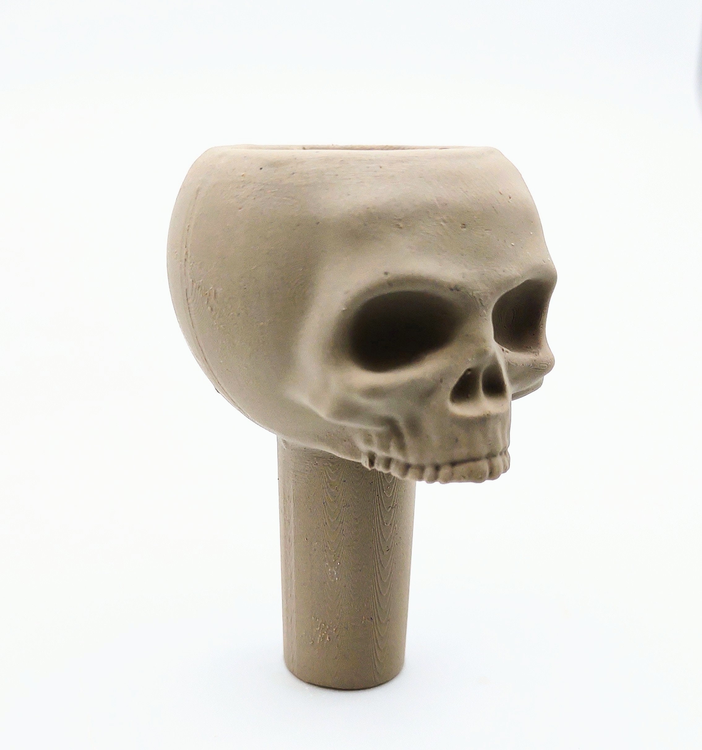 Skull Vase Ceramic Slip Casting Plaster Mold Combo - Etsy
