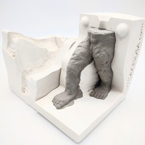 Bigfoot Sasquatch Mold Slip Casting Plaster Mold - Etsy
