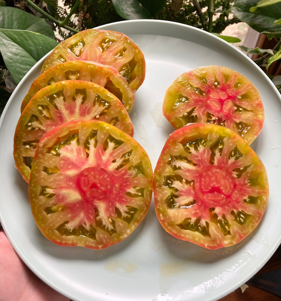 Ananas Noir Aka Black Pineapple Heirloom Tomato Vegetable Seeds - Etsy
