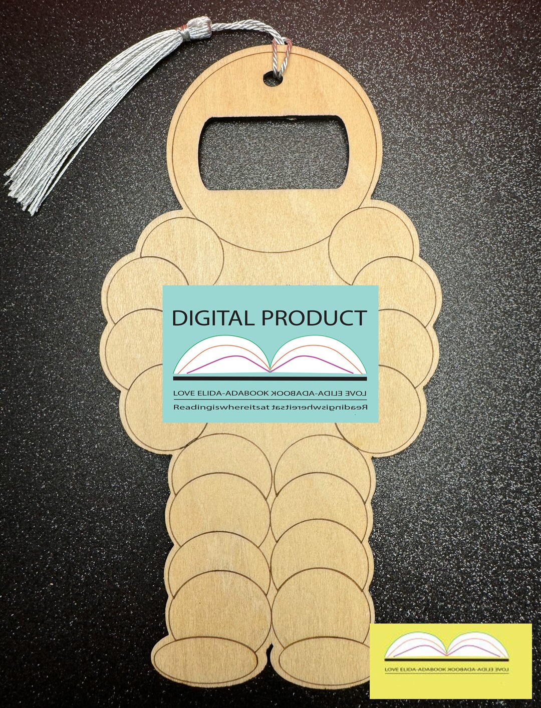 Digital Product SVG File Laser SVG Design File Astronaut Bookmark ...