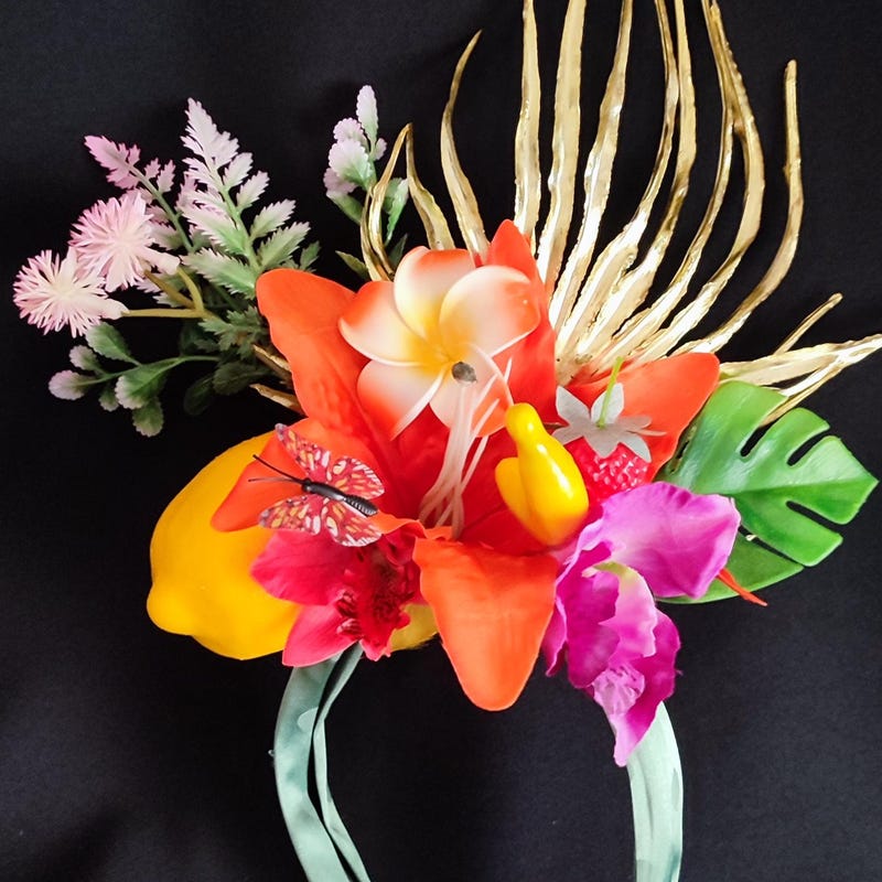 Tropical Headband - Etsy