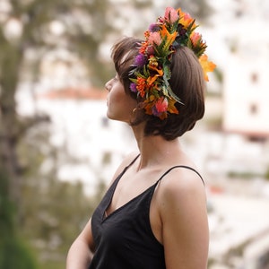 Autumn Flower Crown Fruit Headpiece Fruit Tiara Fruit Crown Festival ...