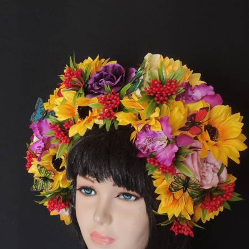 Mexican Flower Crown - Etsy