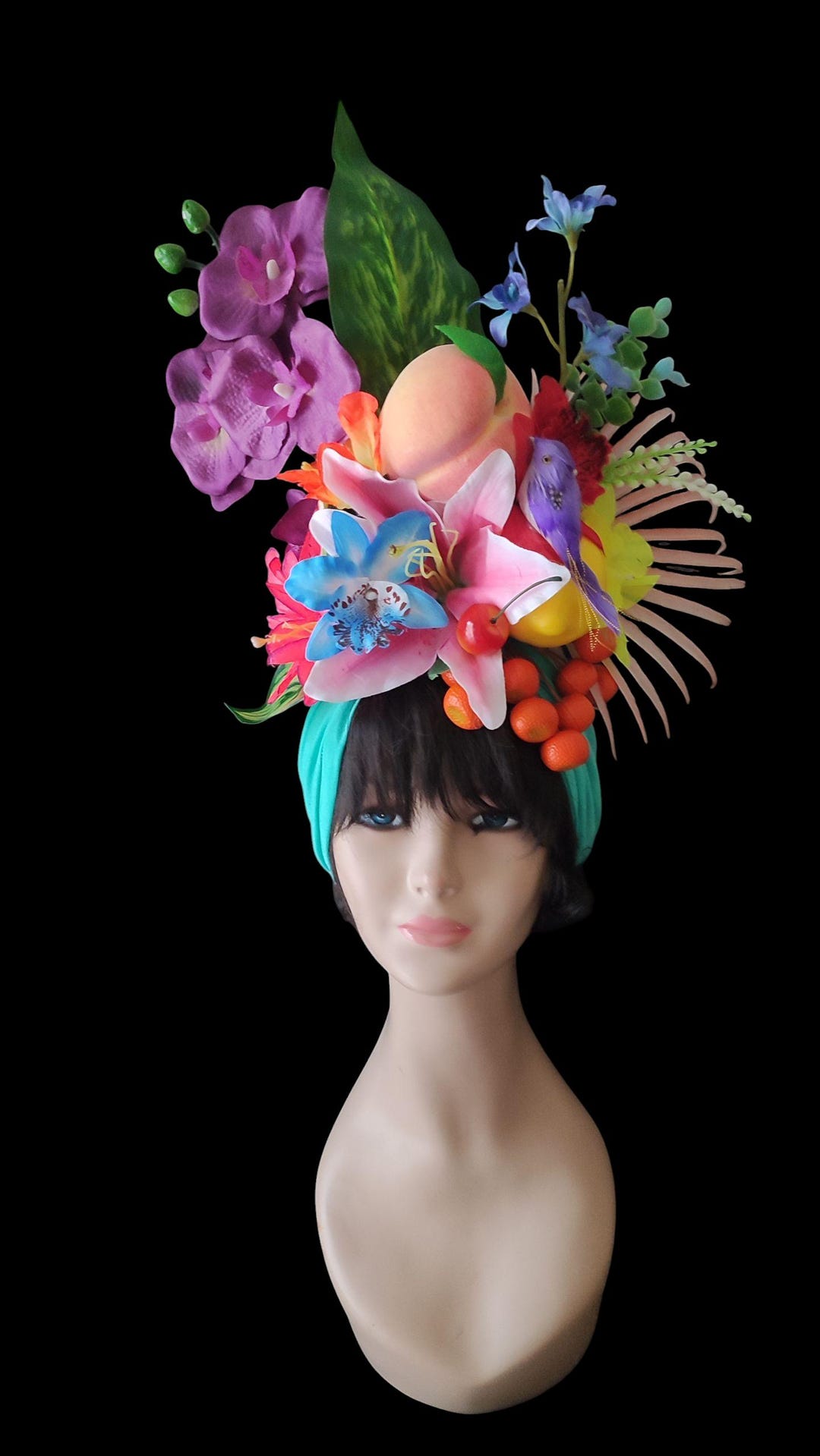 Carmen Miranda Fruit Hat: Tropical Headdress, Carnival Costume - Etsy