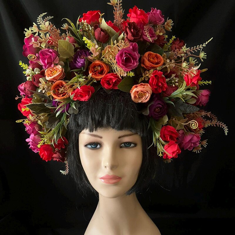 Flower Headdress - Etsy