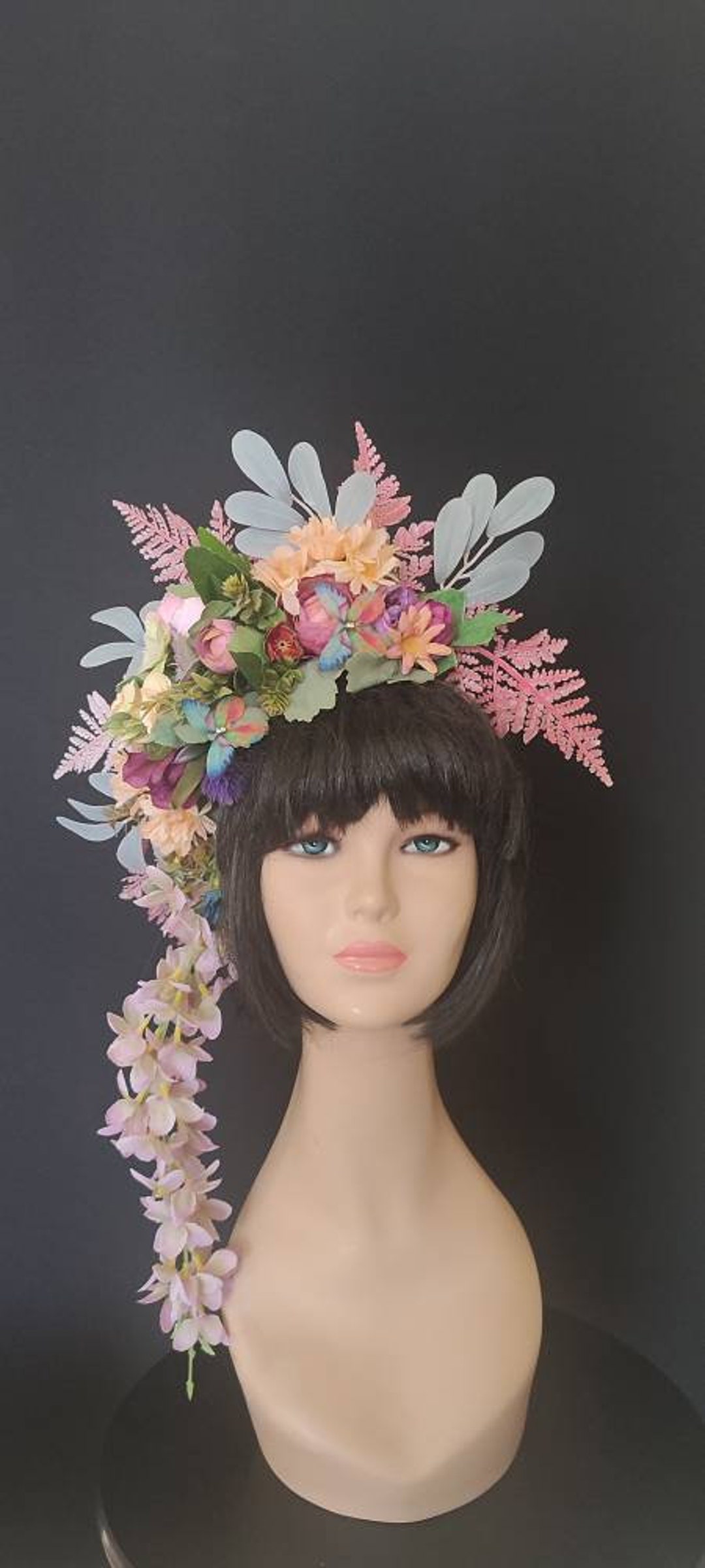 Dia De Los Muertos Crown Day of the Dead Headpiece Mexican - Etsy