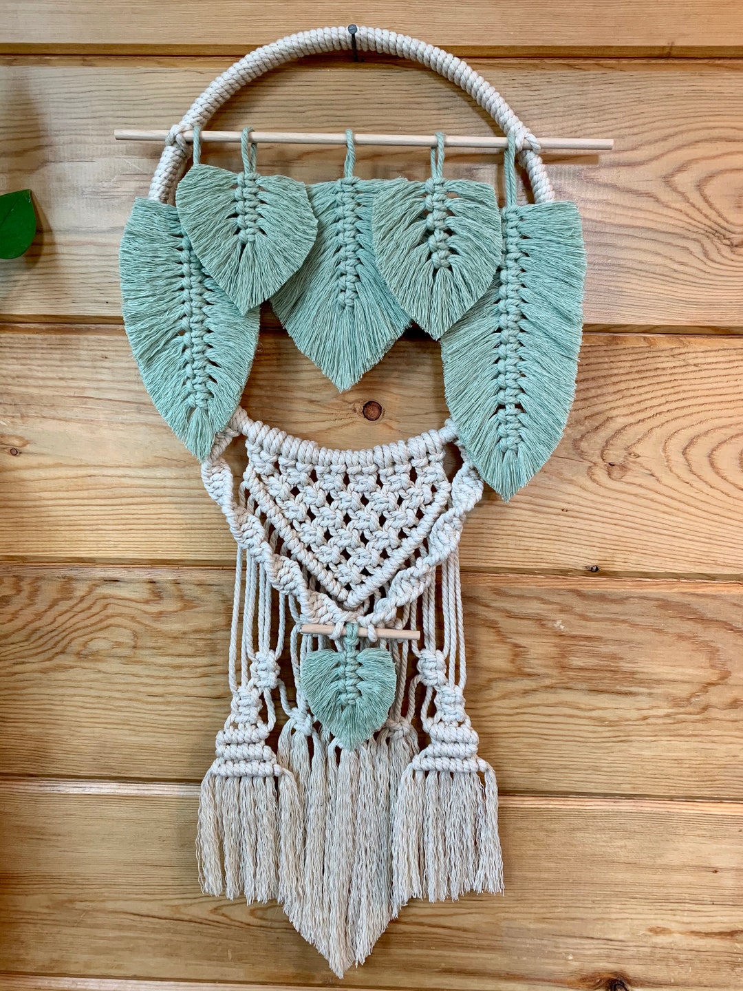 Dream Catcher Macrame Wall Hanging - Etsy