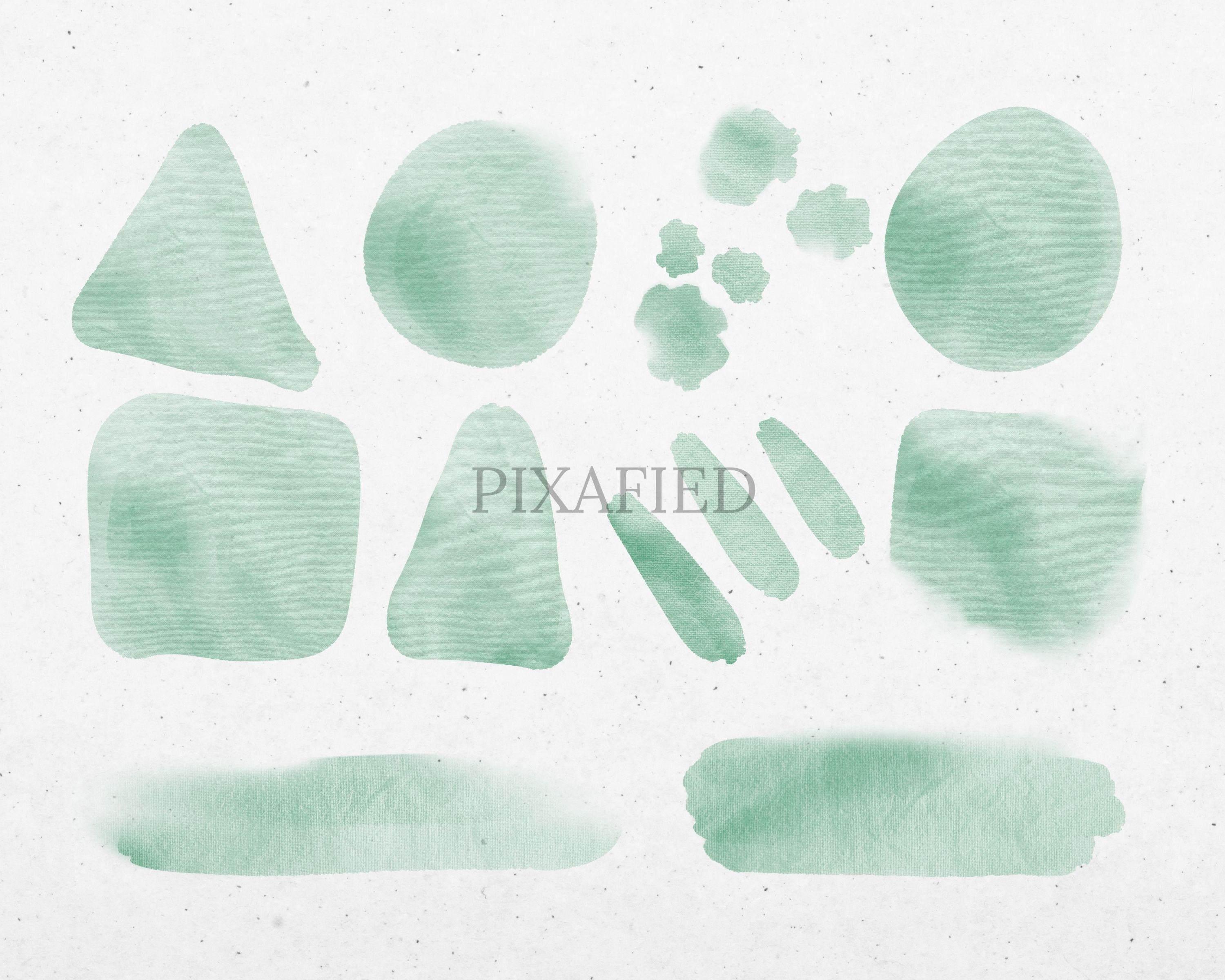 Green Watercolor Brush Stroke Clip Art PNG Gold Glitter - Etsy Australia