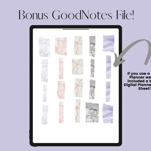 20 Marble Washi Tape Clip Art, White Pink Purple Digital Washi Tape ...