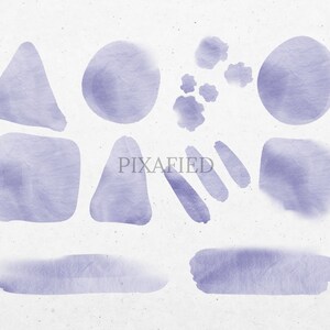 Purple Watercolor Brush Stroke Clip Art, PNG Gold Glitter Splatter ...